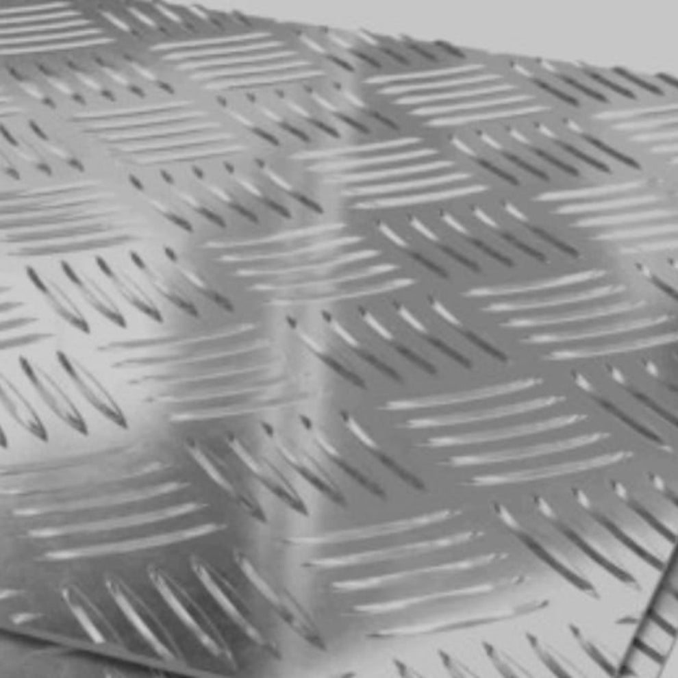 5mm Aluminum Chequered Sheet – 8x4 ft Anti-Skid Tread Plate ...