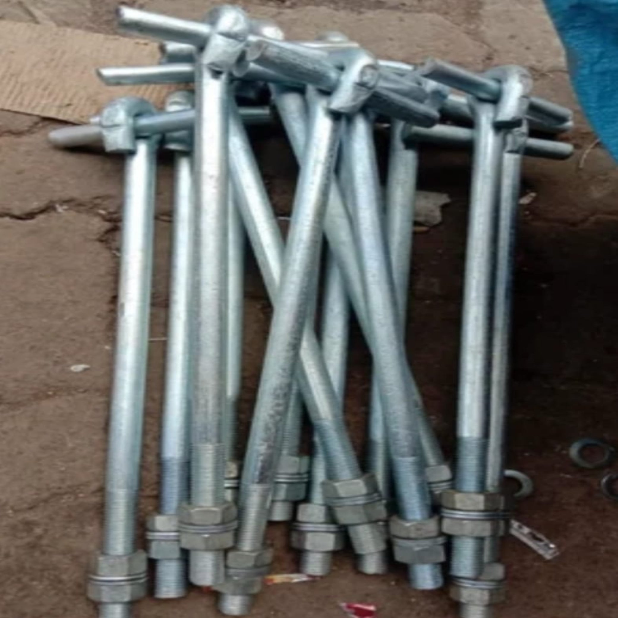MS Foundation Bolt EN8 – High-Strength Steel Fastener ...