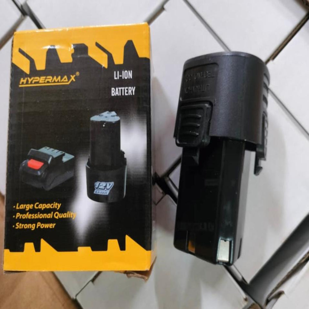 Hypermax 12V Lithium-Ion Rechargeable Battery Pack – industrialproducts4u