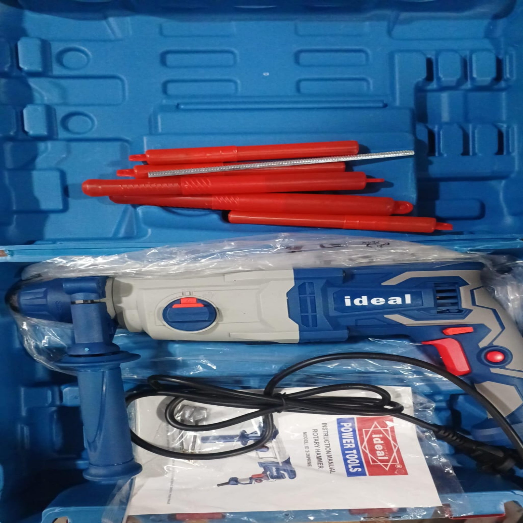 Ideal Rotary Hammer Drill Machine – Heavy-Duty 26mm SDS Plus 800W Dril ...
