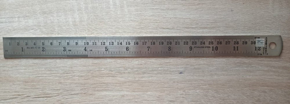 Steel Scale 3 Feet | Precision Measuring Tool – industrialproducts4u