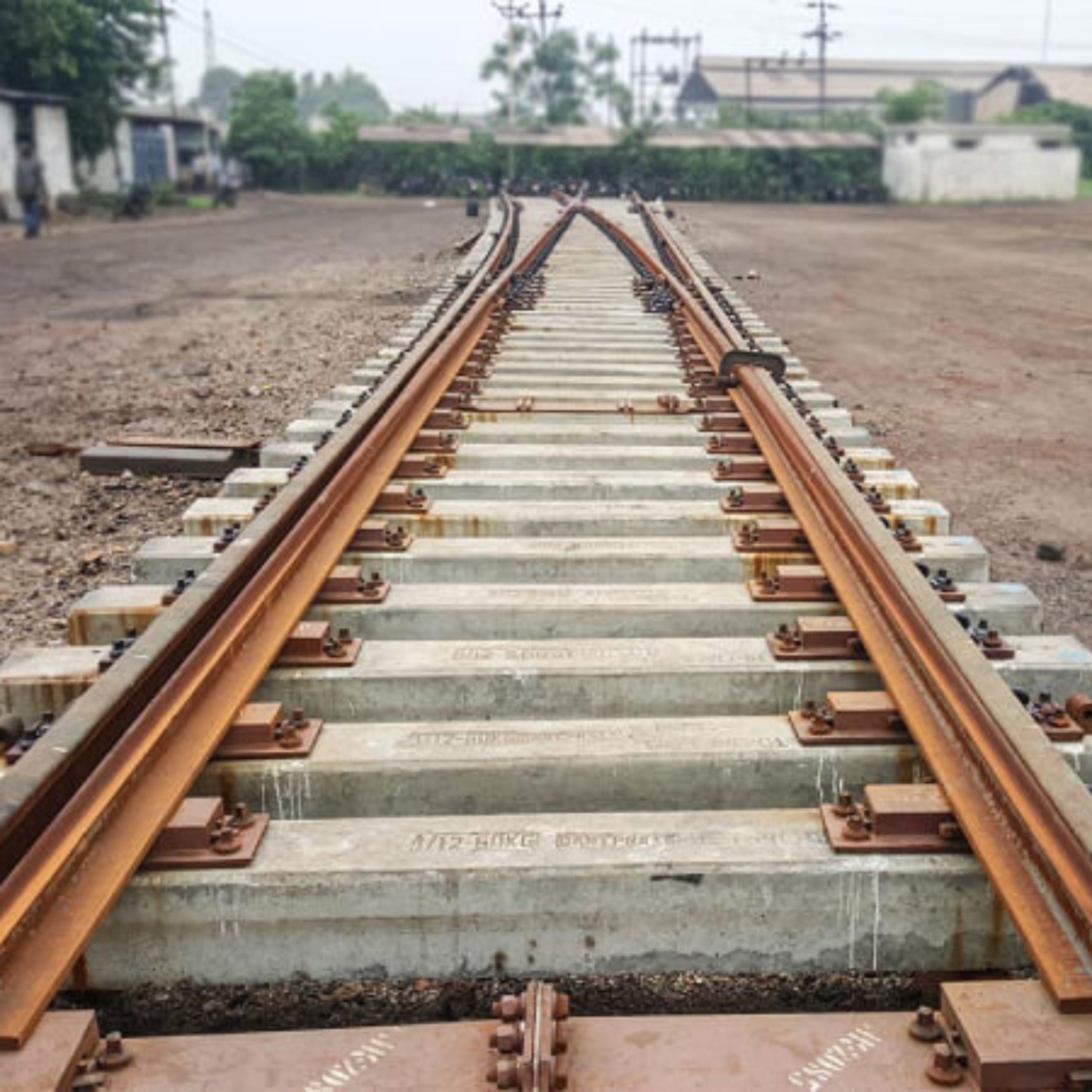 PSC Wider Concrete Sleeper T-8746 for 60Kg Rails | Heavy Duty Railway ...